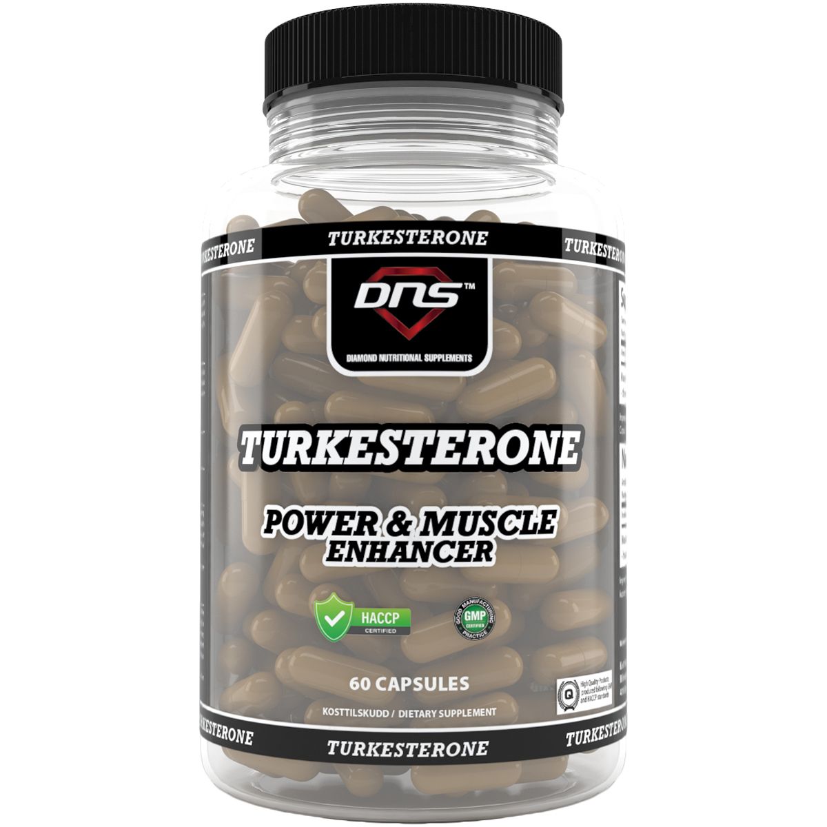 DNS Turkesterone Power & Muscle Enhancer 60 kapsler | Highwhey.no