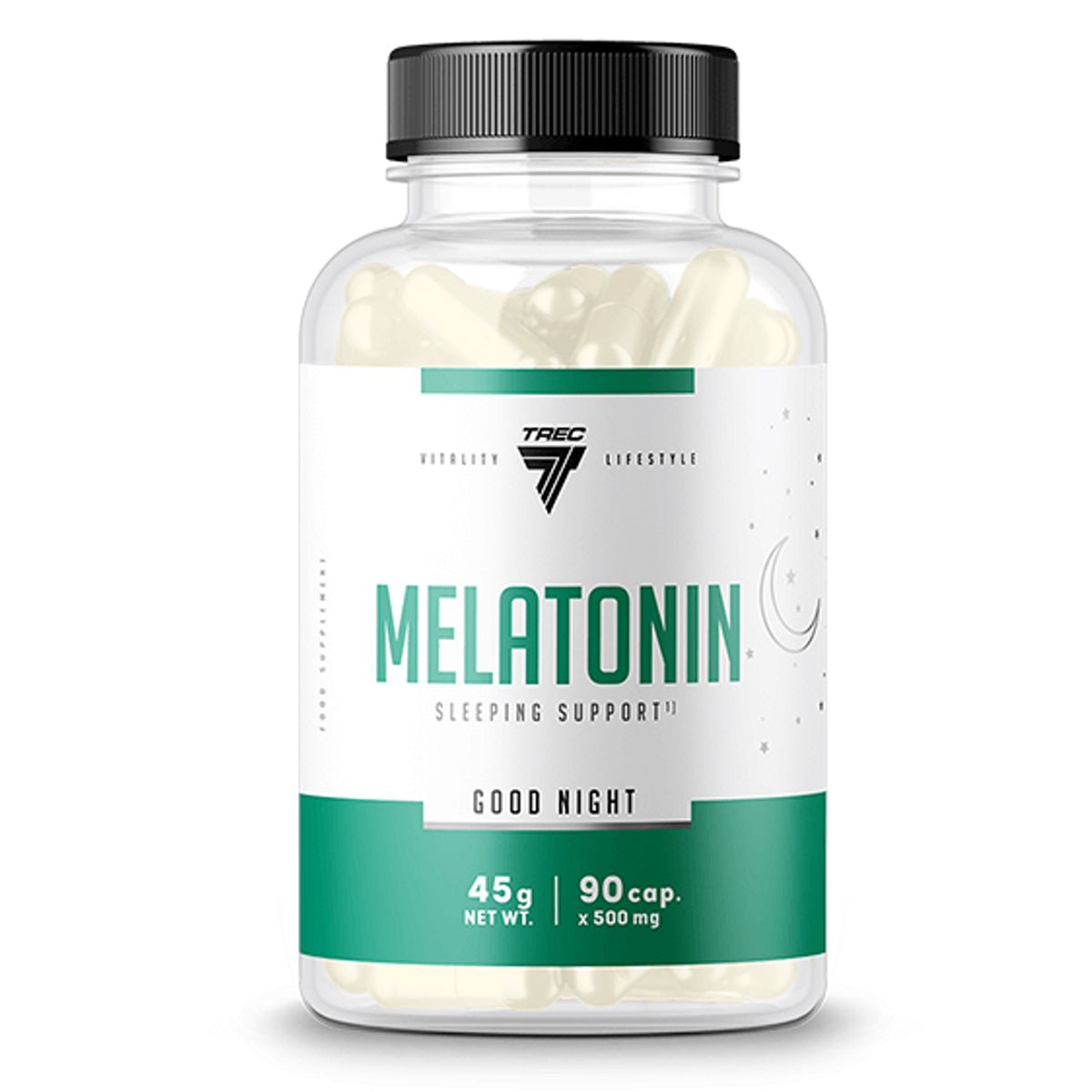 Trec Melatonin Sleeping Support 90 kapsler | Highwhey.no